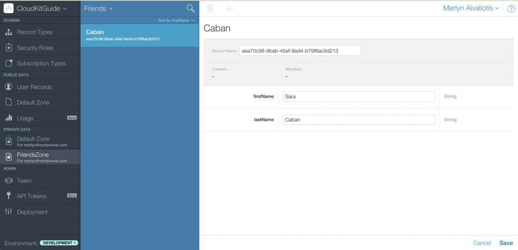 CloudKit Subscription